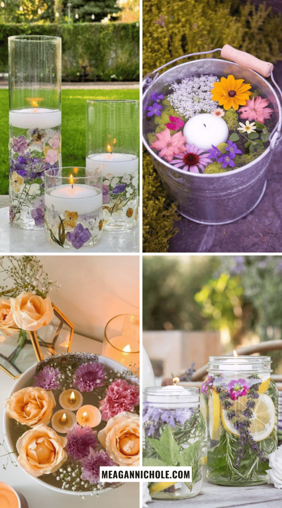 21 DIY Floating Candle Centerpieces You Have to See