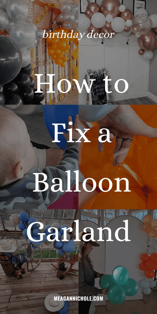 How to Fix a Balloon Garland: Troubleshooting Common Balloon Mistakes