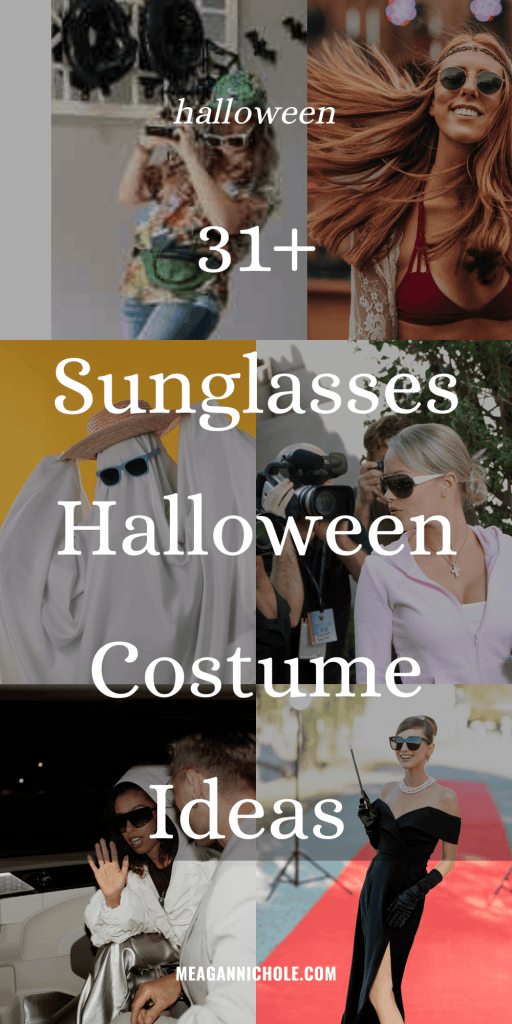 31+ Sunglasses Halloween Costume Ideas for Glasses Wearers