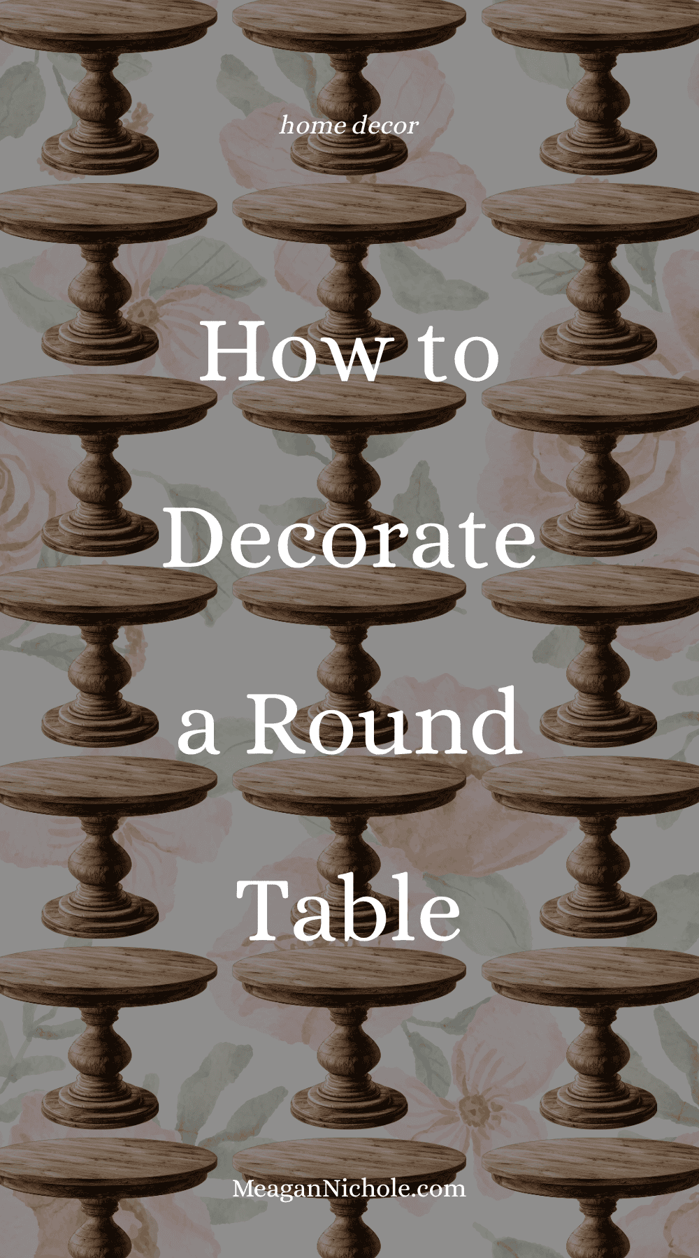 How to Decorate a Round Table (and Make It the Heart of Your Dining ...