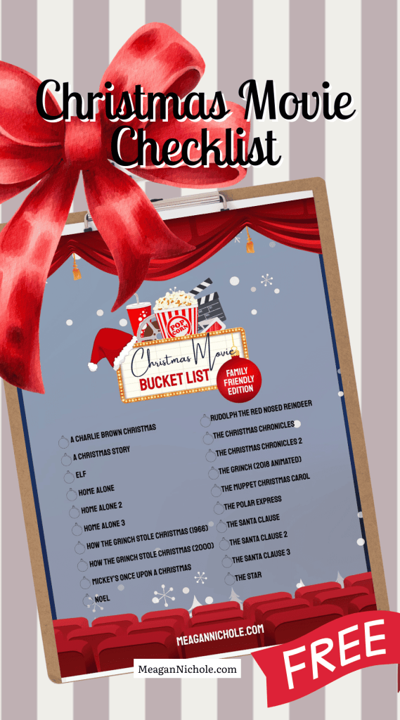 The Ultimate Christmas Movie Checklist for Families
